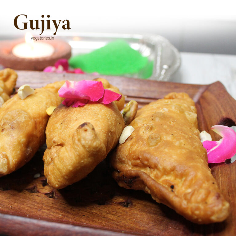 Gujiya Recipe | How to make Gujiya - vegstories