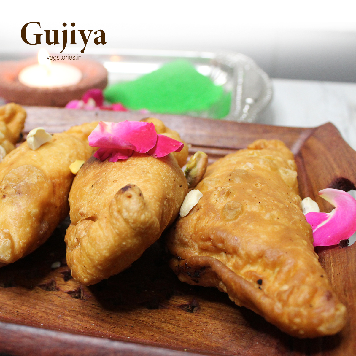 Gujiya Recipe | How to make Gujiya - vegstories
