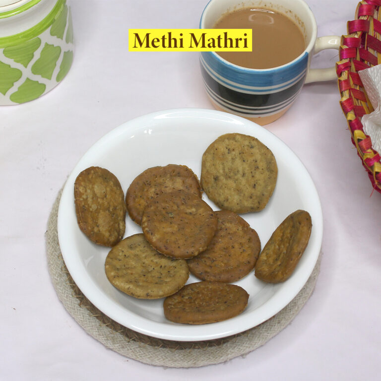 Methi Mathri Recipe | How to make Methi Mathri - vegstories