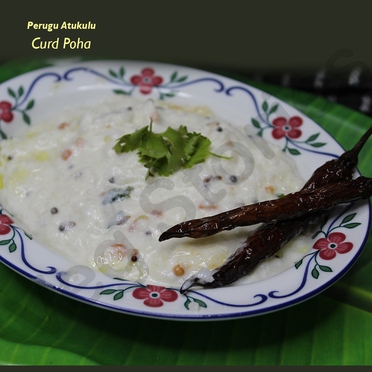 Dahi Poha Recipe | How to make Dahi Poha - Vegstories