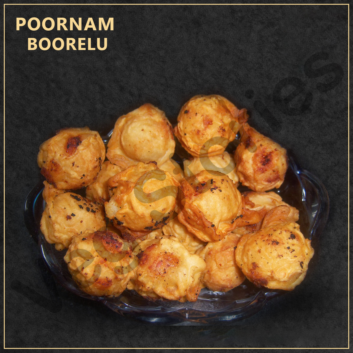Boorelu | Poornam Boorelu | Poornalu | Burelu | Purnalu recipe - vegstories