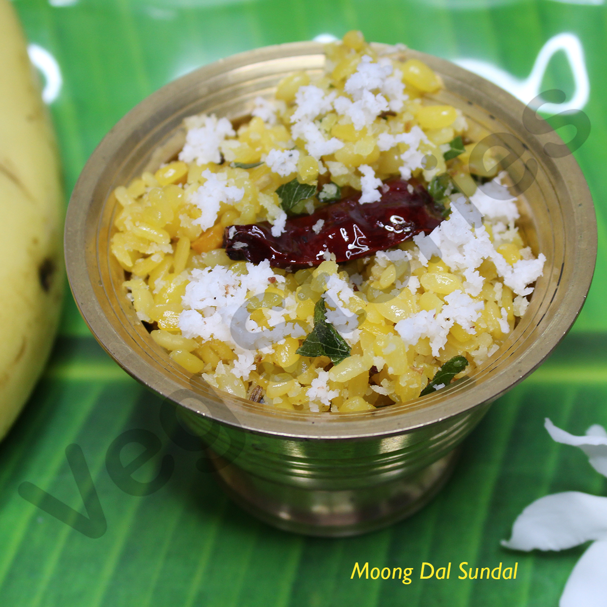 Moong Dal Sundal | How to make Moong Dal Sundal - Vegstories